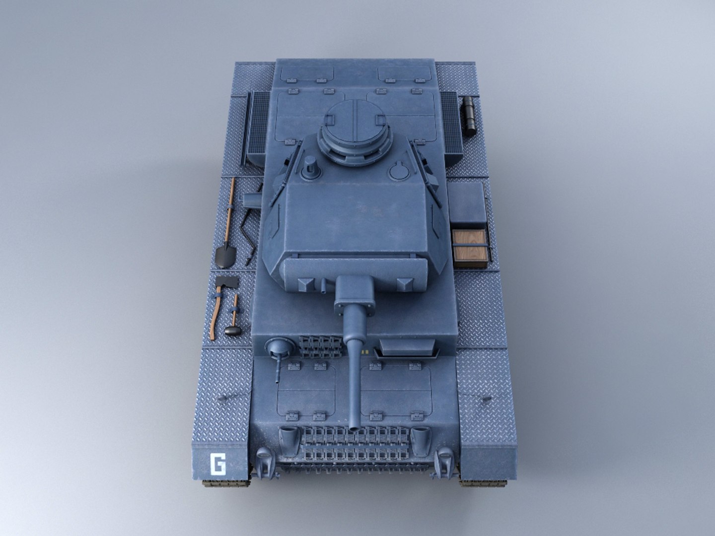 German Tank Panzer Iii 3d Model