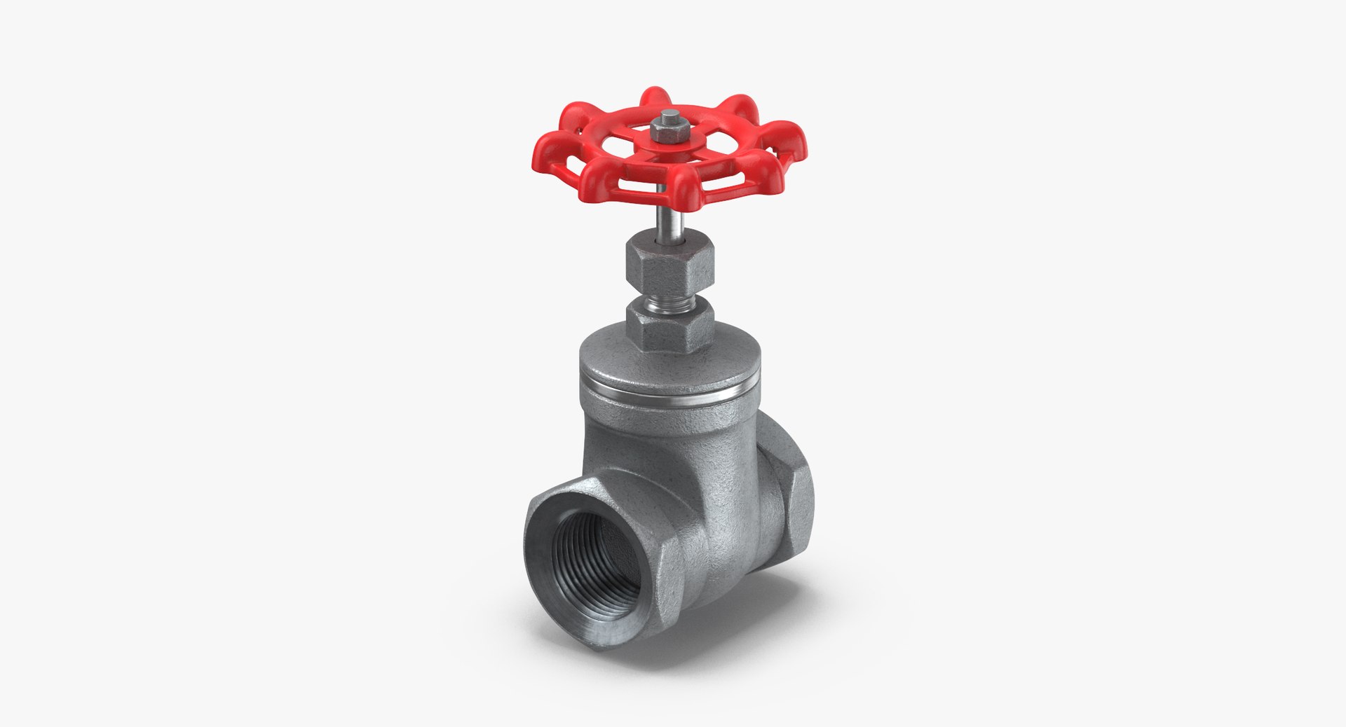 3D Galvanized Steel Pipes Valve - TurboSquid 1235965