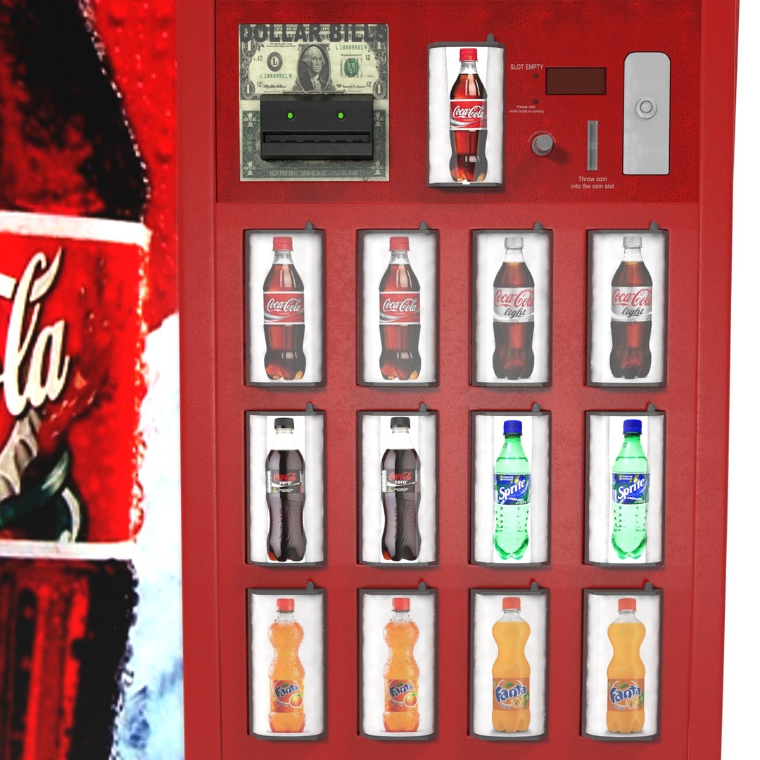 Coca Cola Vending Machine Max