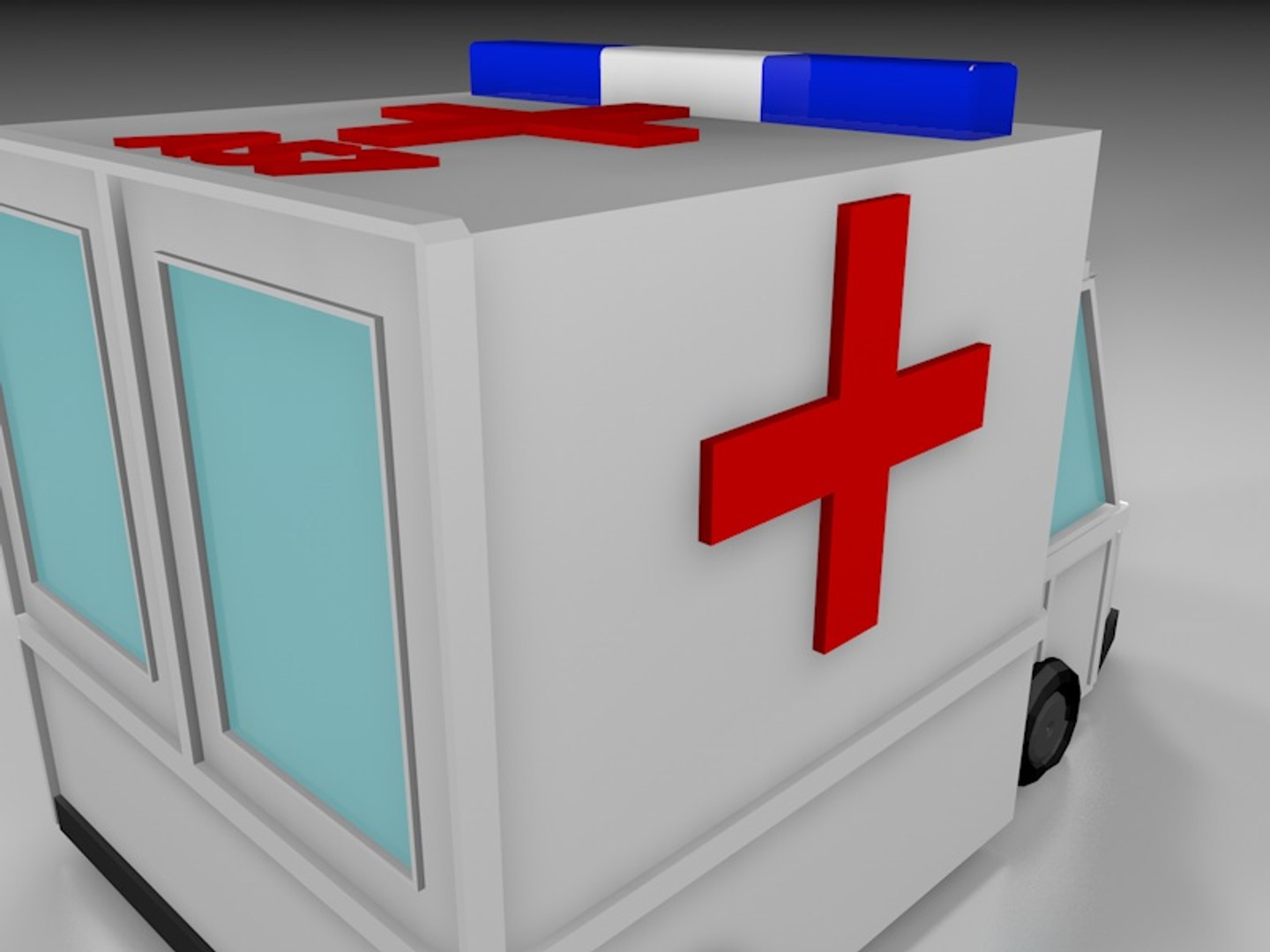 3D ambulance model - TurboSquid 1003219