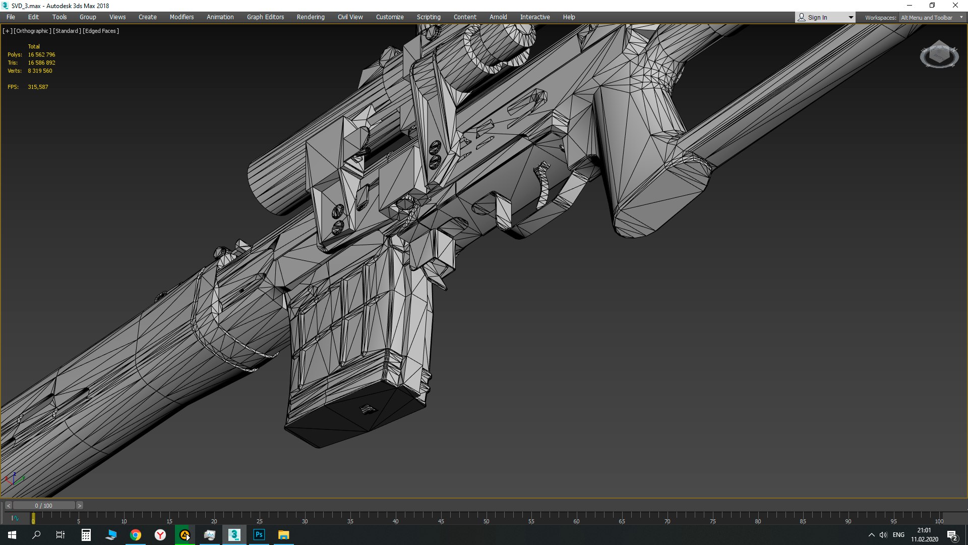 Svd low-poly pbr 3D model - TurboSquid 1508997