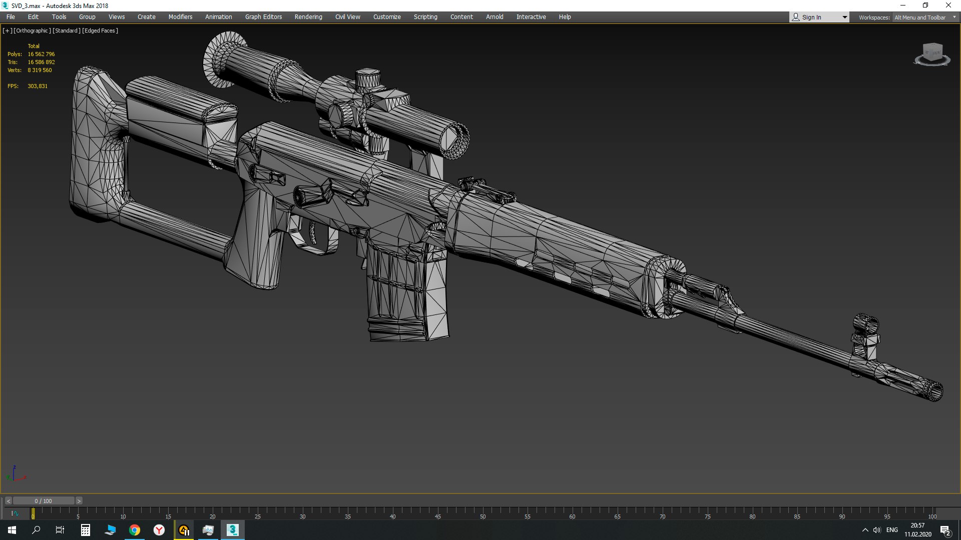 Svd low-poly pbr 3D model - TurboSquid 1508997