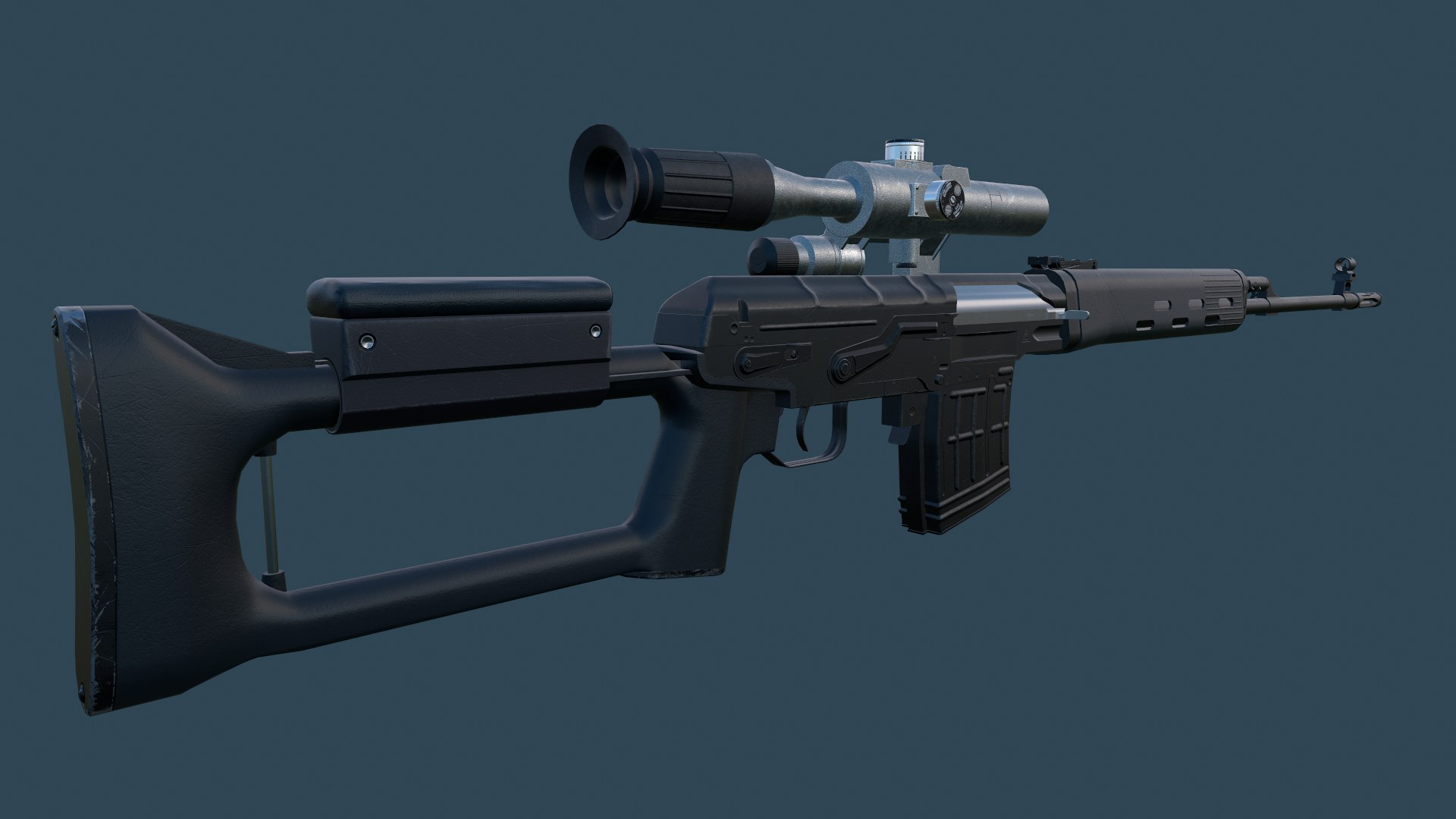 Svd low-poly pbr 3D model - TurboSquid 1508997