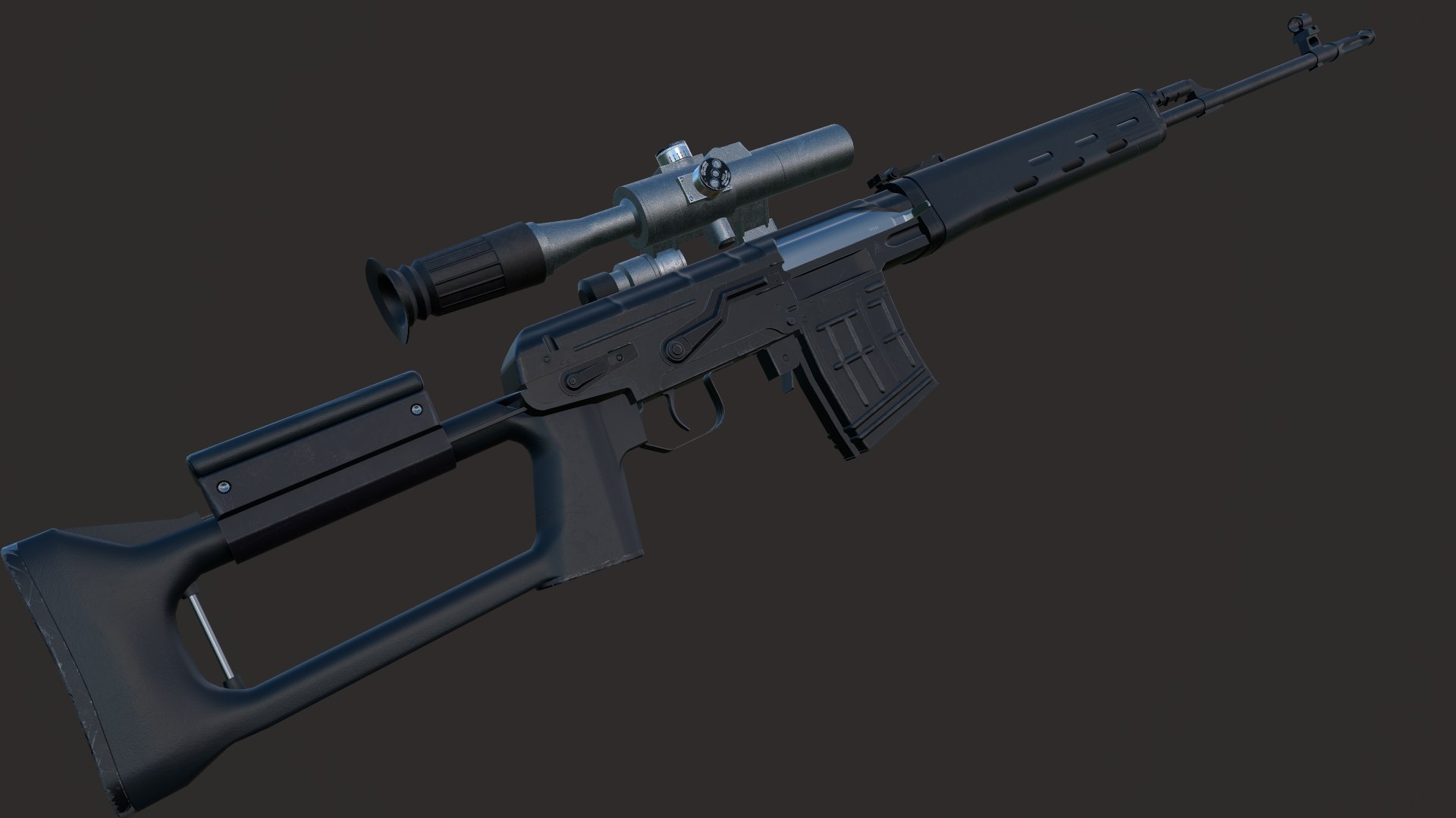 Svd low-poly pbr 3D model - TurboSquid 1508997