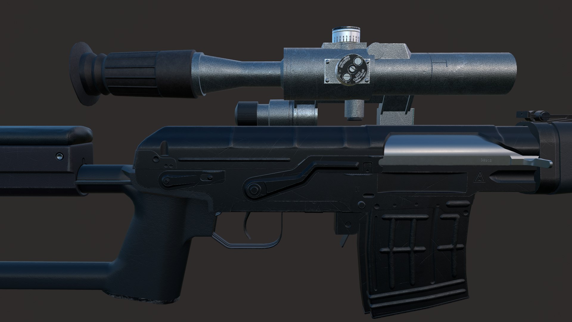 Svd low-poly pbr 3D model - TurboSquid 1508997