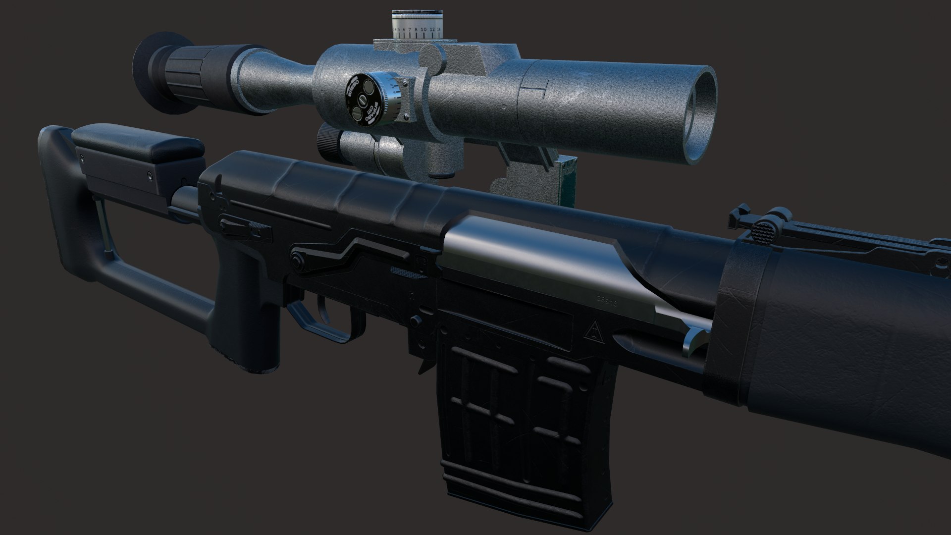 Svd low-poly pbr 3D model - TurboSquid 1508997