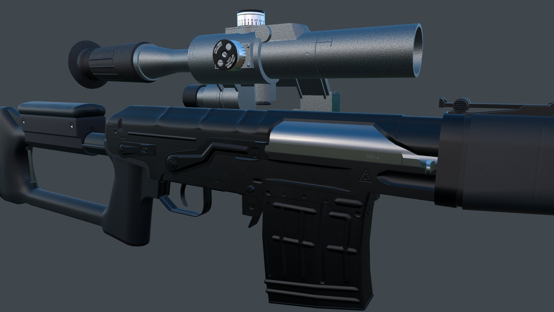 Svd low-poly pbr 3D model - TurboSquid 1508997