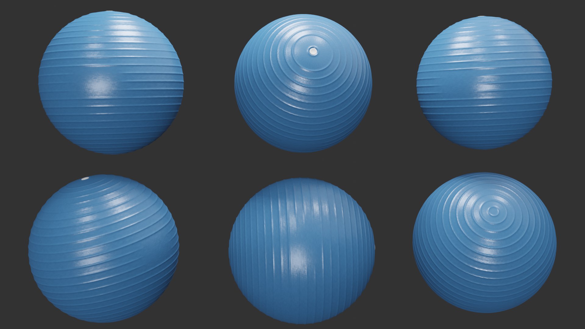 3D Fitness ball model - TurboSquid 1864957