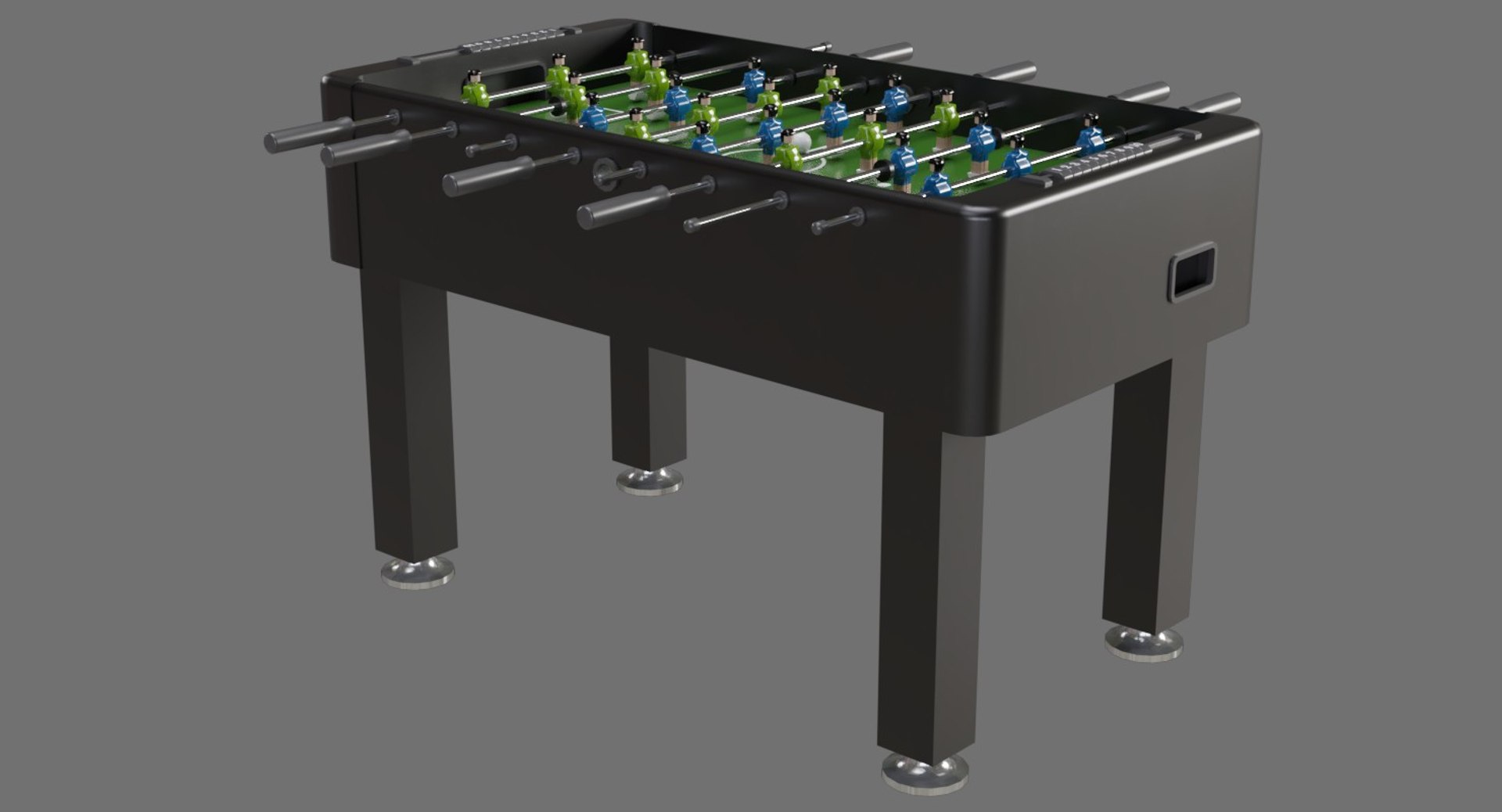 Foosball 1a 3D Model - TurboSquid 1301275
