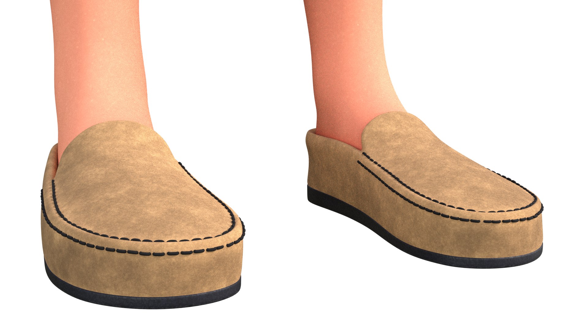 Angela Female Cartoon Character 3D Model - TurboSquid 2515328