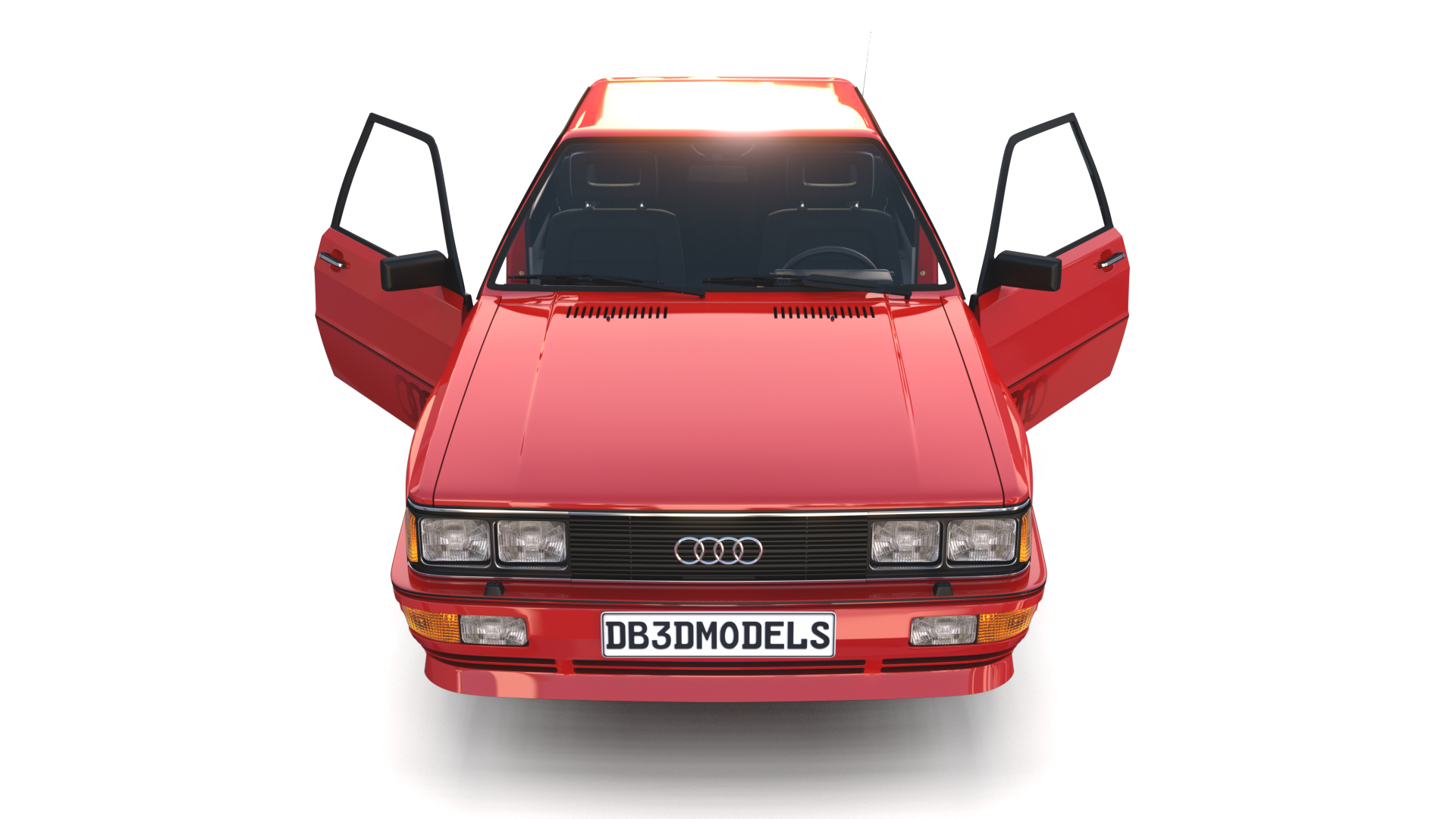 3D 1981 audi coupe quattro - TurboSquid 1247441