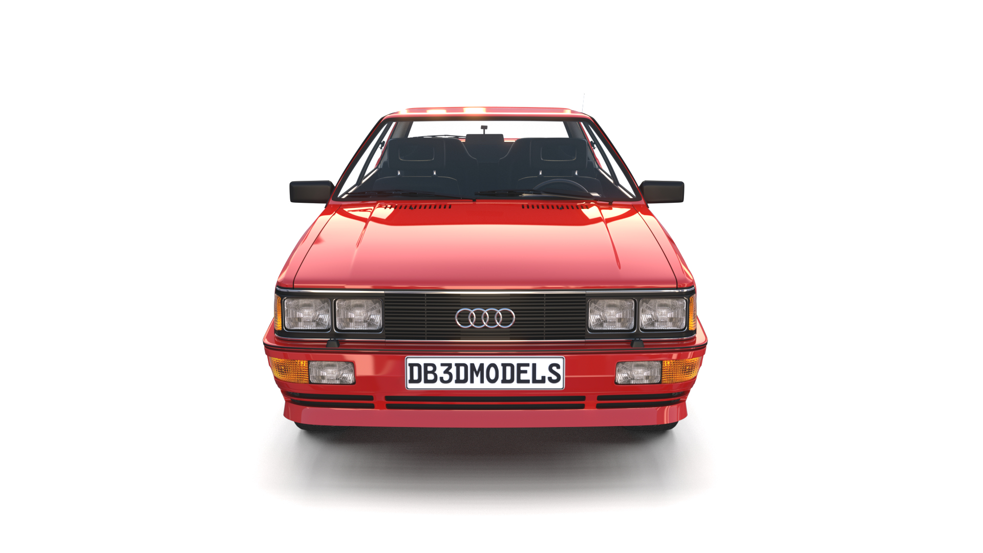 3D 1981 audi coupe quattro - TurboSquid 1247441
