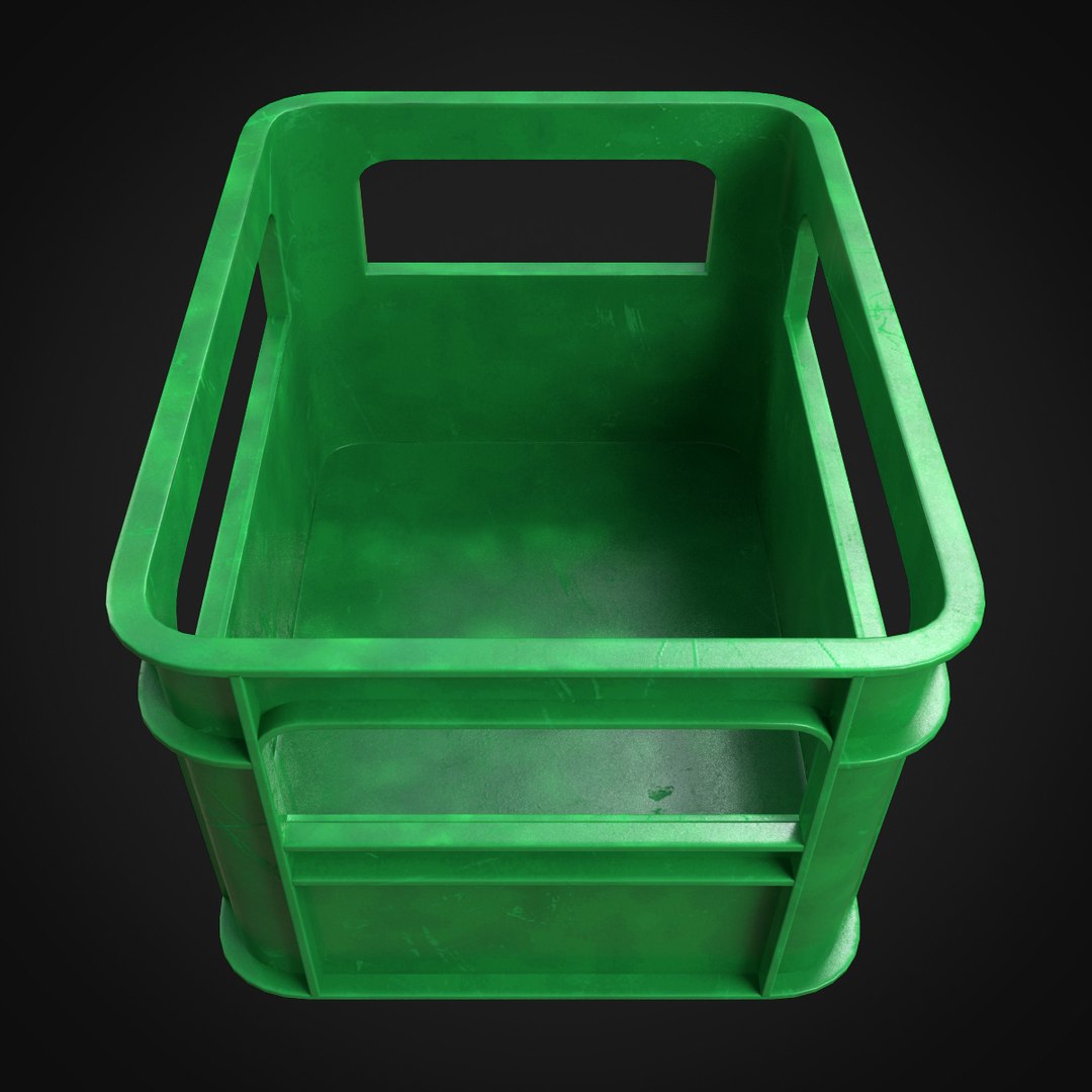 Plastic Crate 3D - TurboSquid 1244566