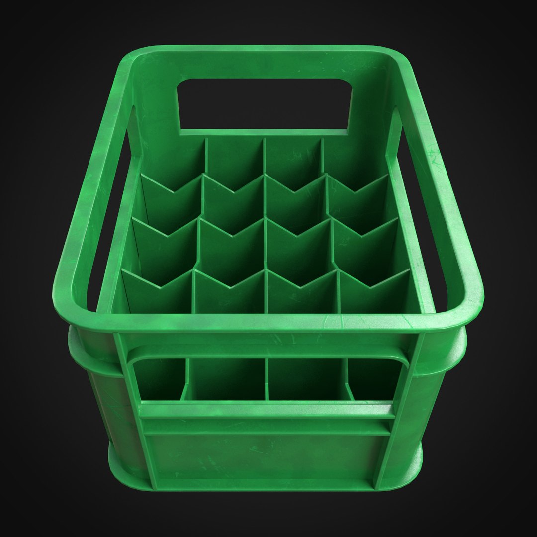 Plastic Crate 3D - TurboSquid 1244566