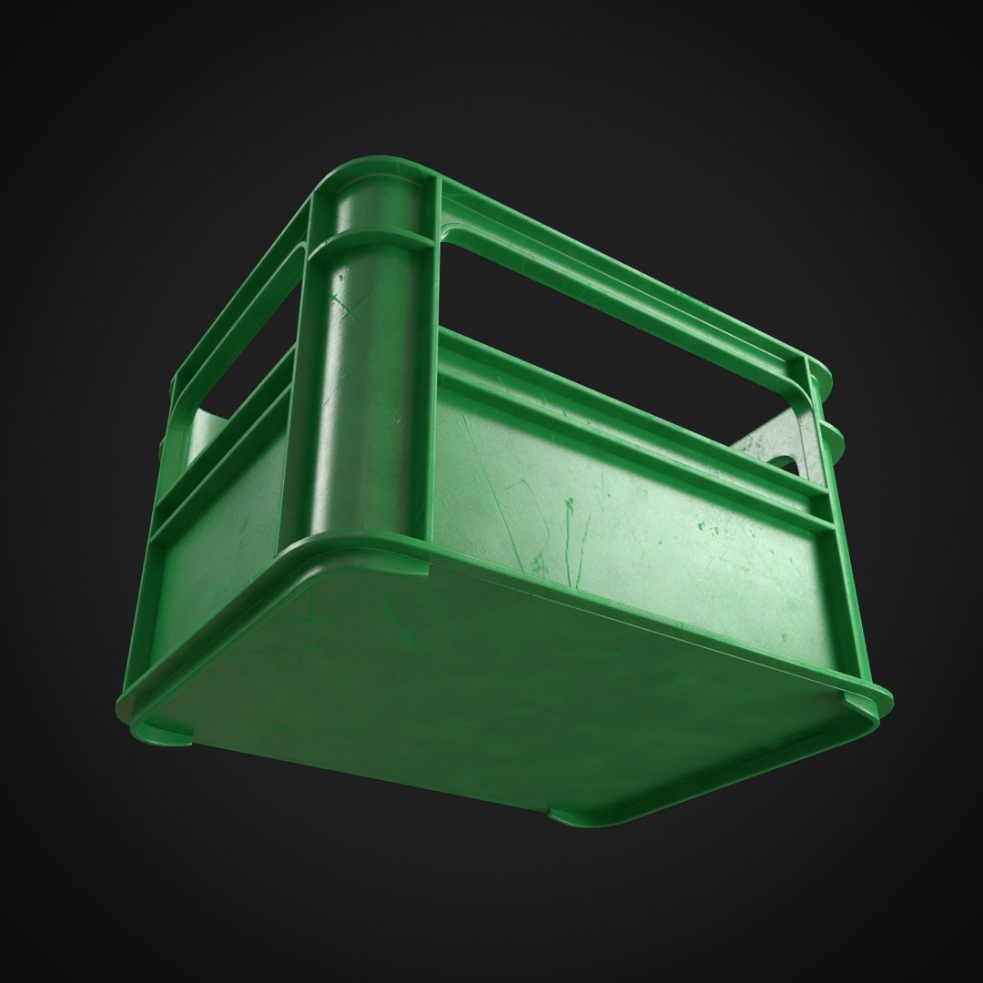 Plastic Crate 3D - TurboSquid 1244566