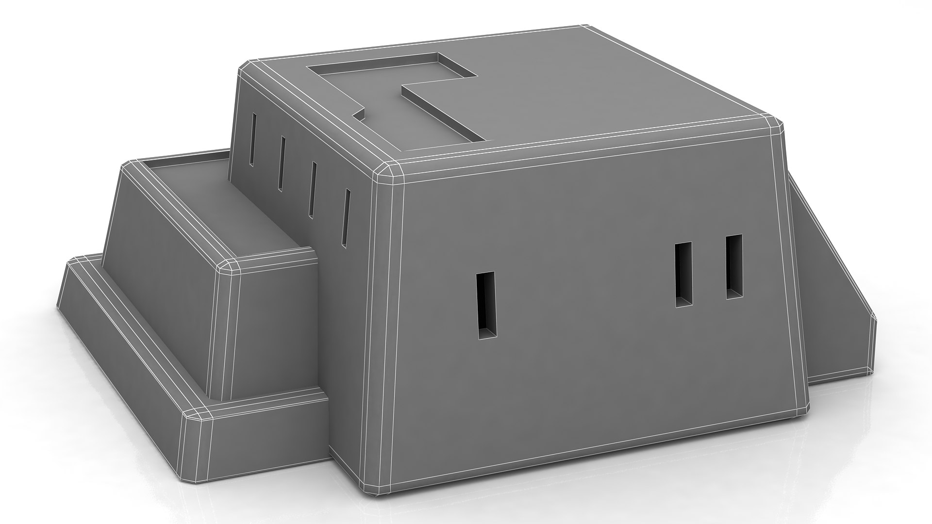 3D Mos Eisley Architecture Sci-fi Building Model - TurboSquid 1643092