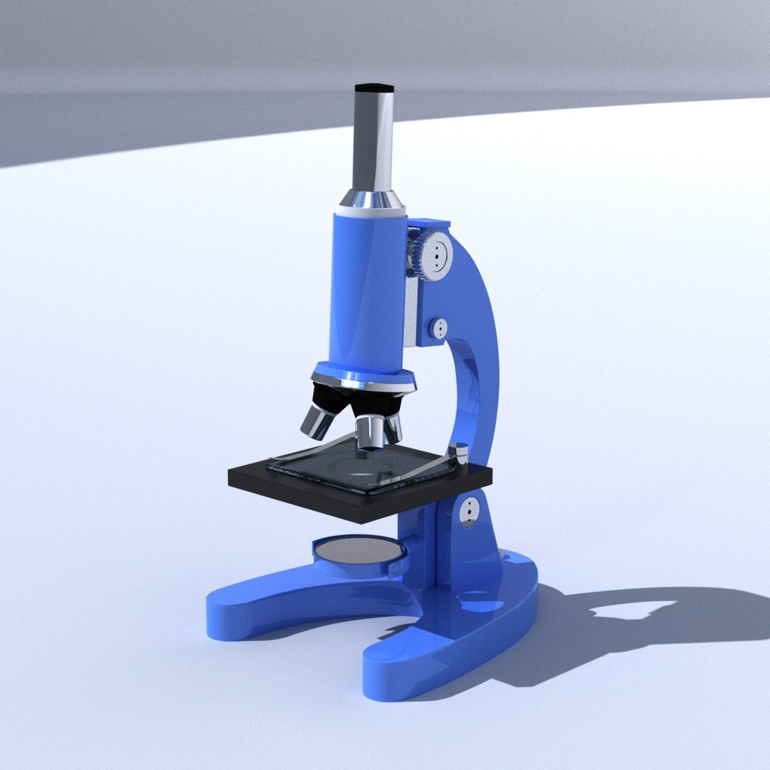 Microscope 3d Model