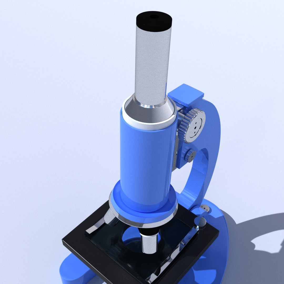 Microscope 3d Model