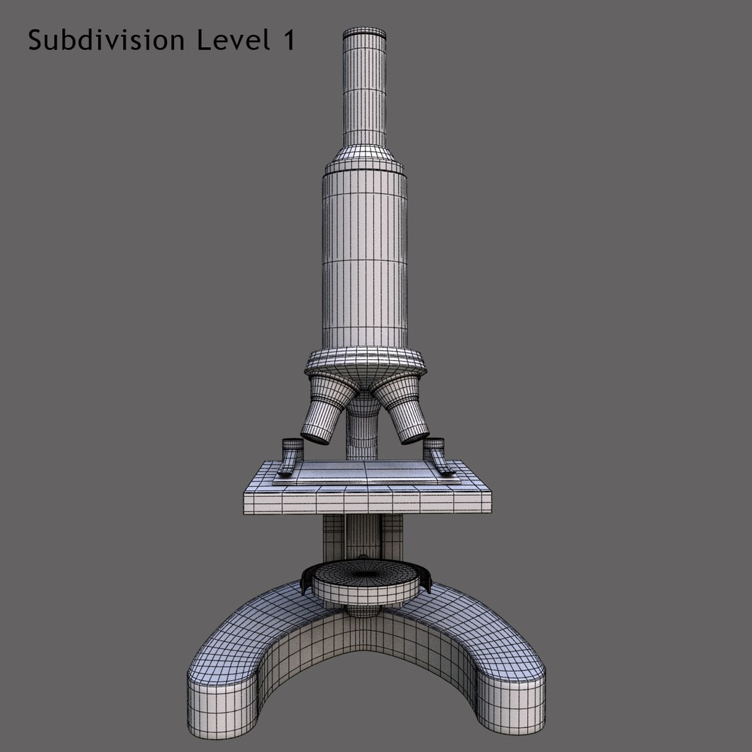 Microscope 3d Model