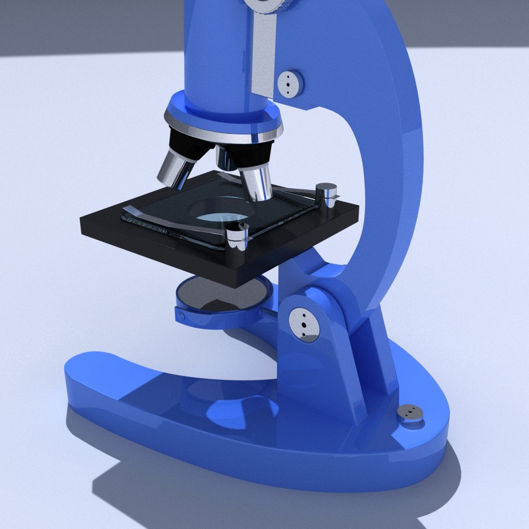Microscope 3d Model