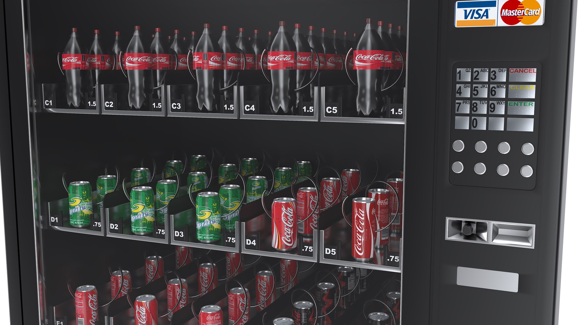 Vending Machine 3D Model - TurboSquid 2234760