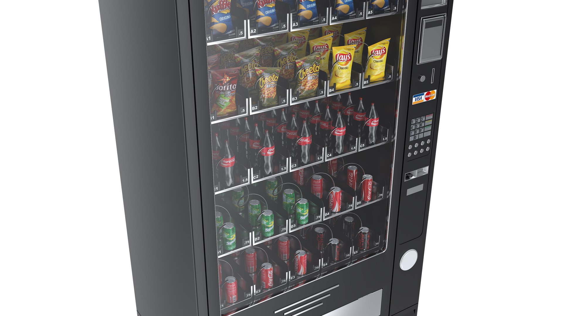 Vending Machine 3D Model - TurboSquid 2234760