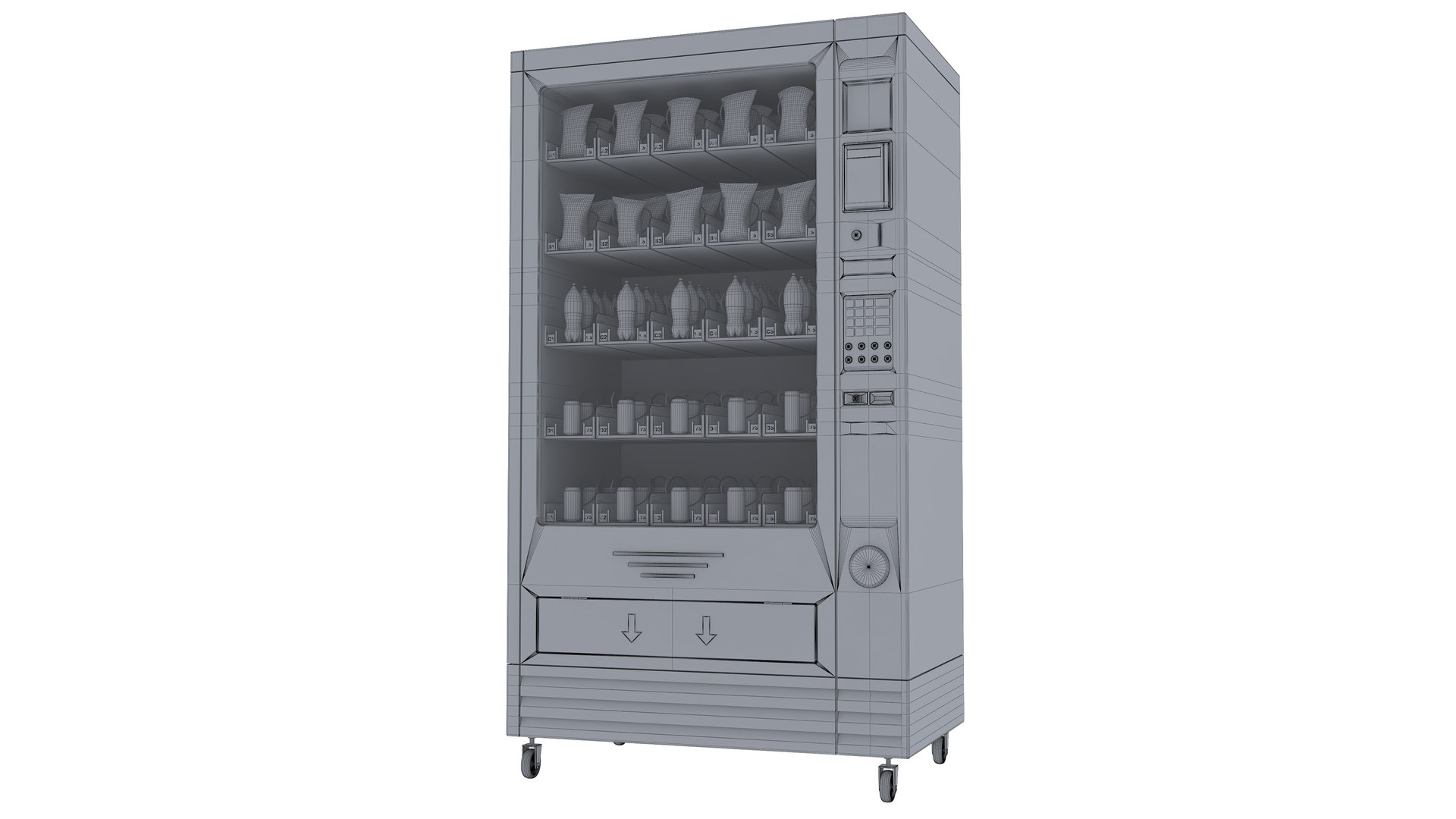 Vending Machine 3D Model - TurboSquid 2234760