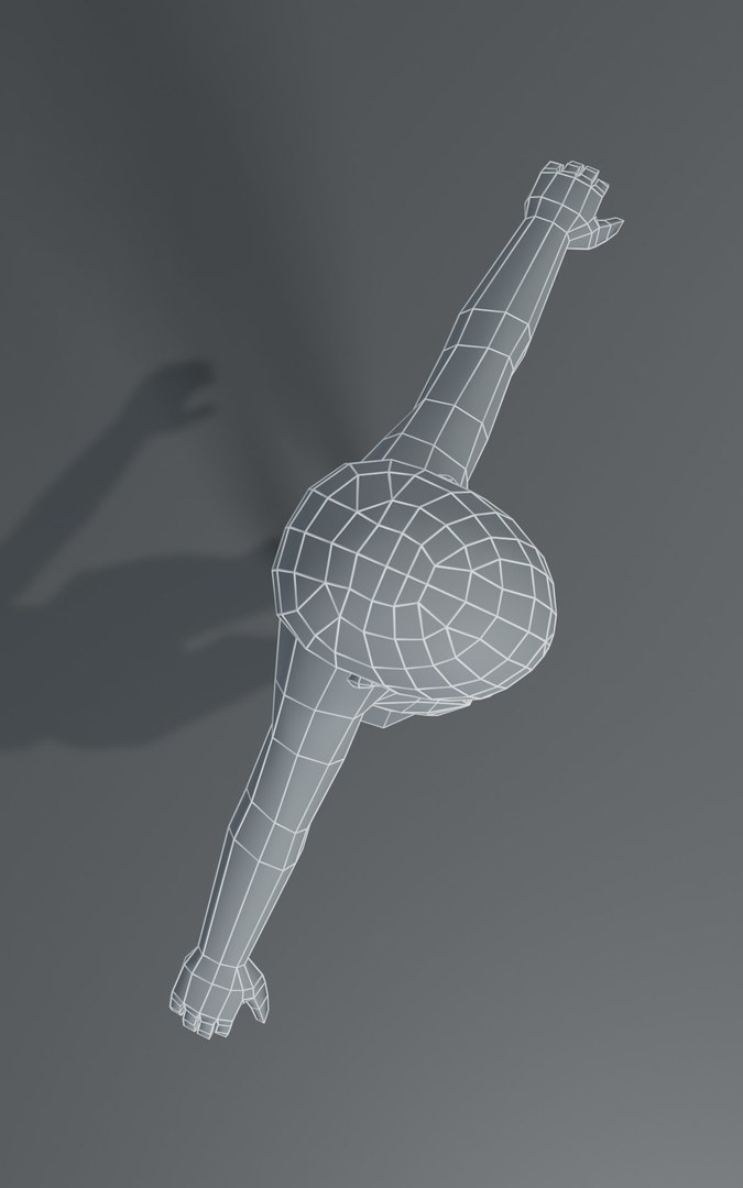 3D model girl kid body base mesh - TurboSquid 1651632