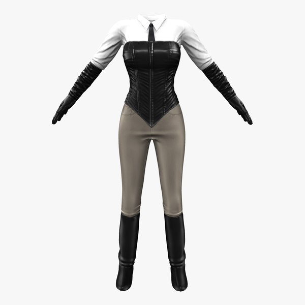 modelo 3d Rider Outfit - TurboSquid 1931667