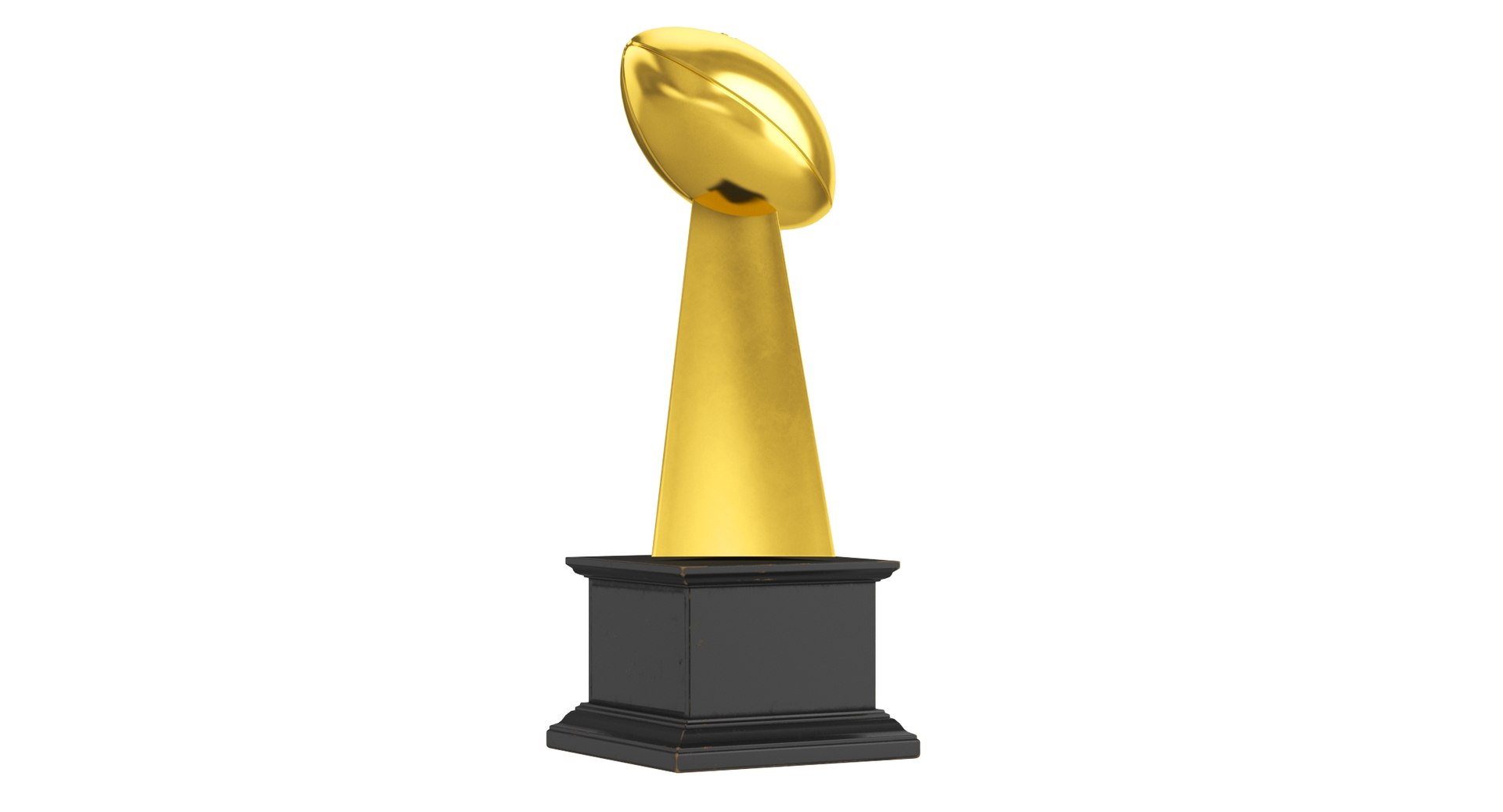 3D Football Trophy Model - TurboSquid 2192828