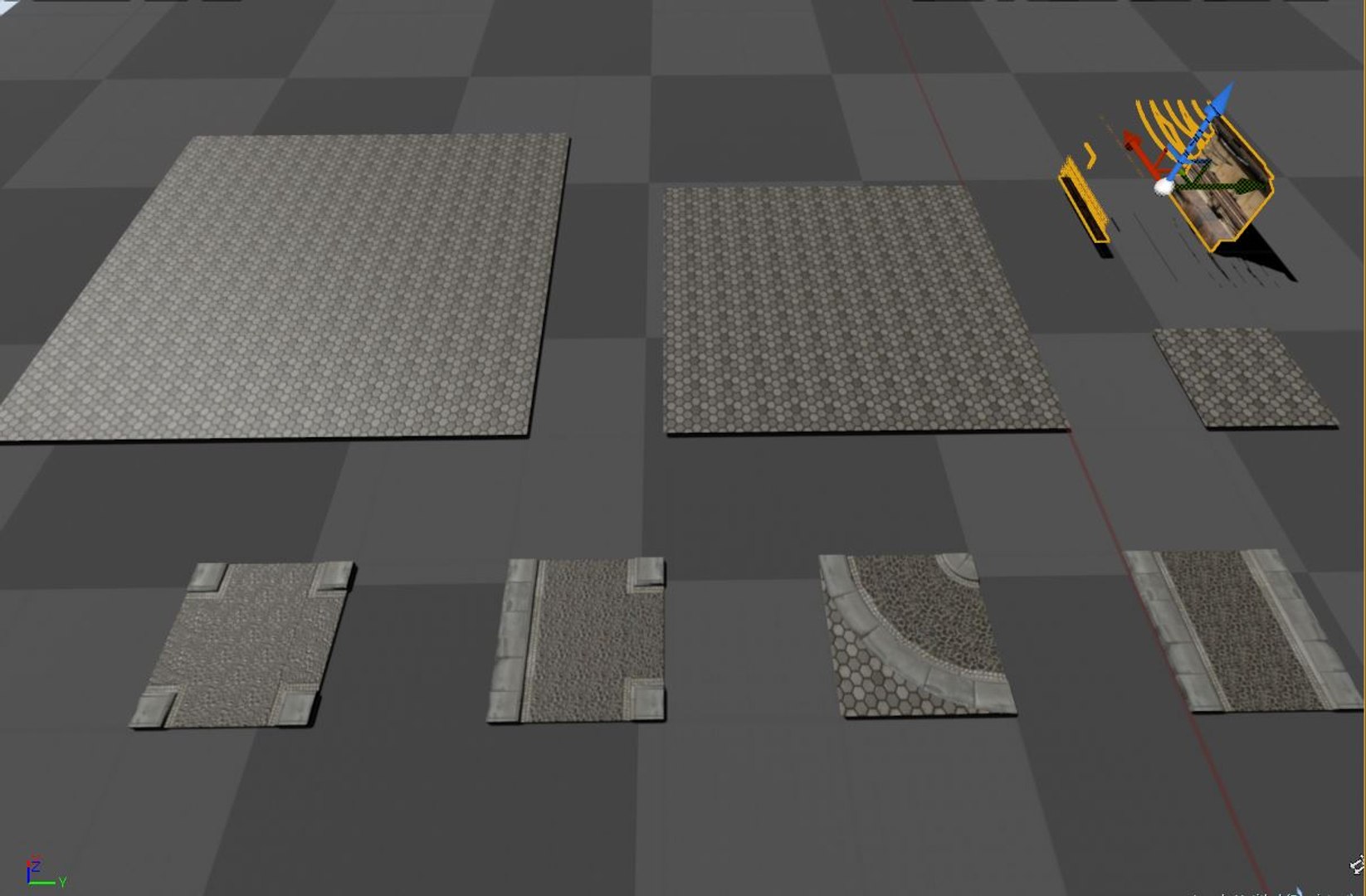 modular streets tunnel 3d model