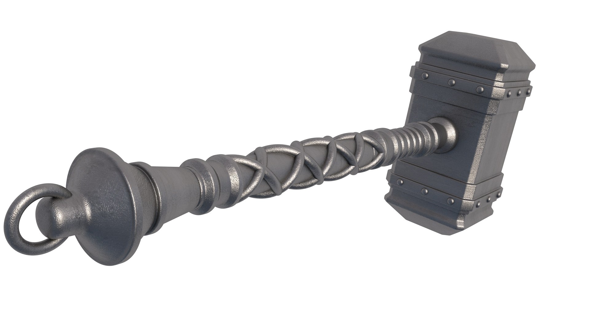 Battle Hammer 3D Model - TurboSquid 1958664