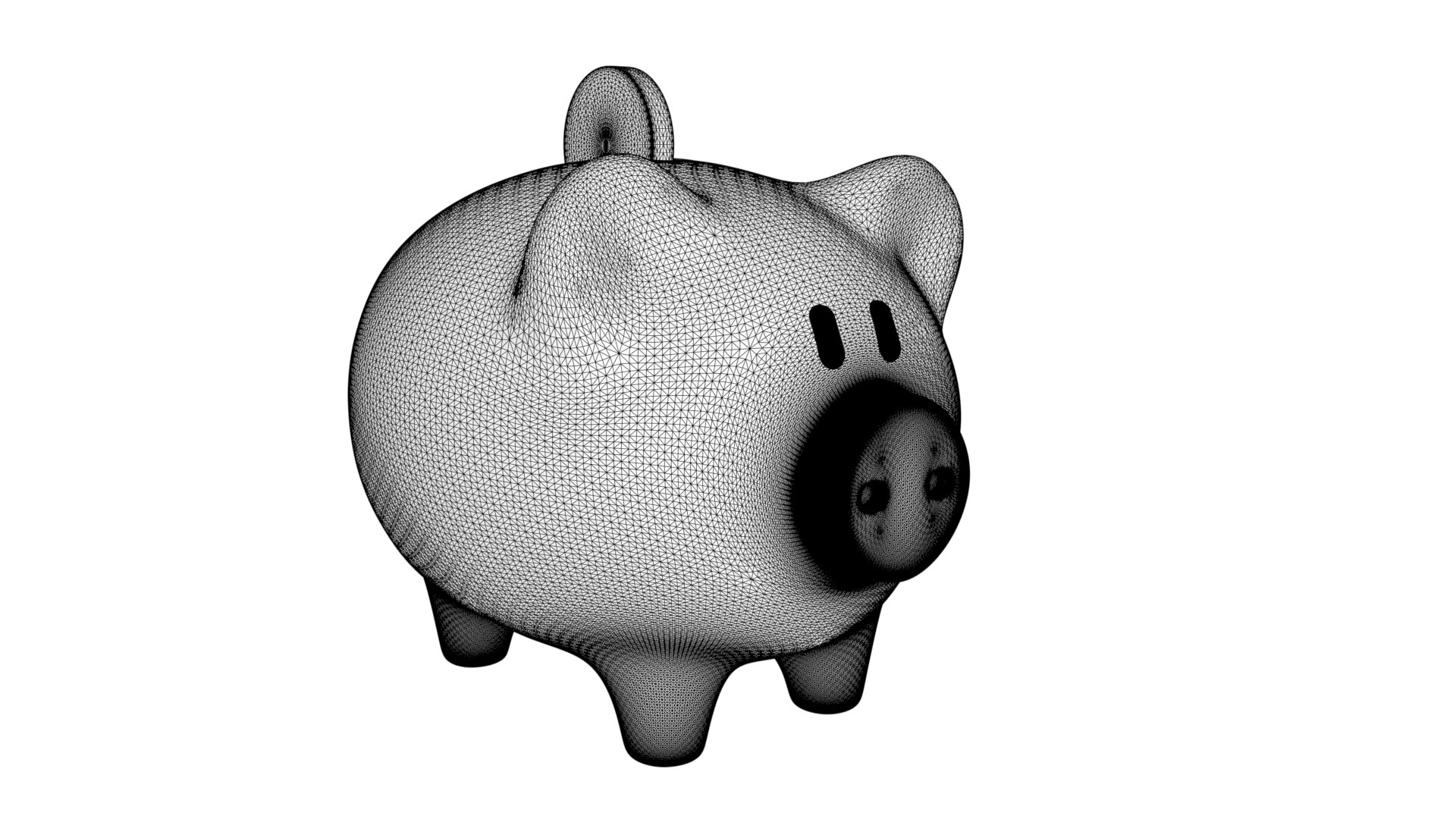 3D piggy bank model - TurboSquid 1880713