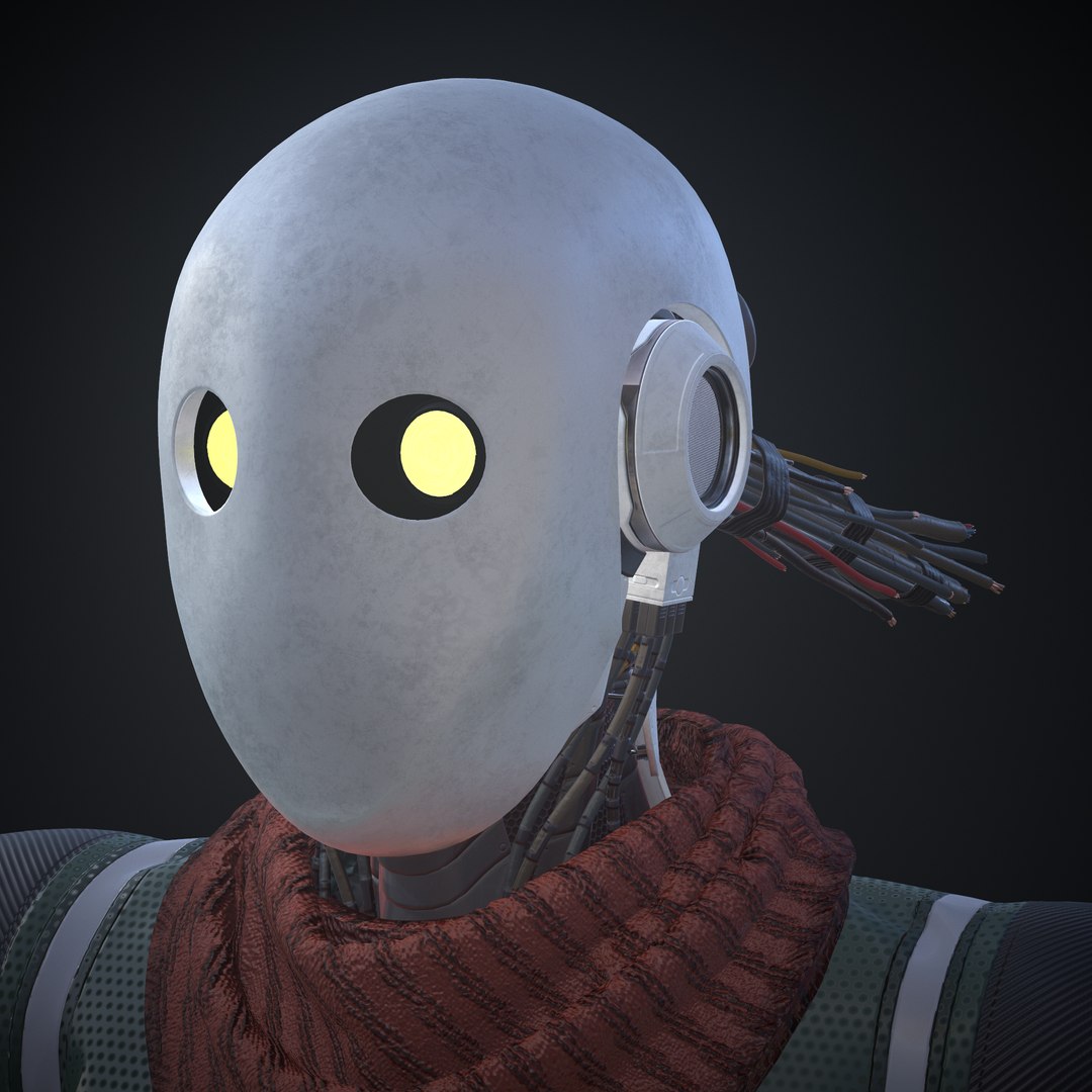3D Model Sci-fi Character - Robot 01 - TurboSquid 2021921