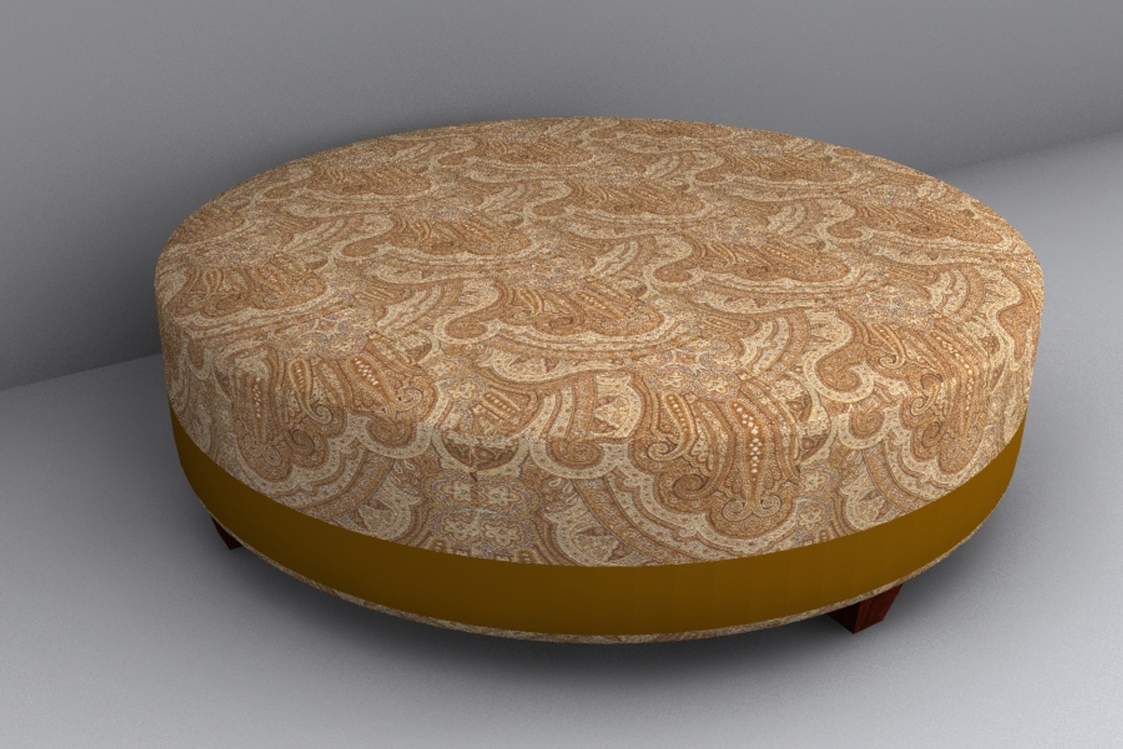 3d model ottoman