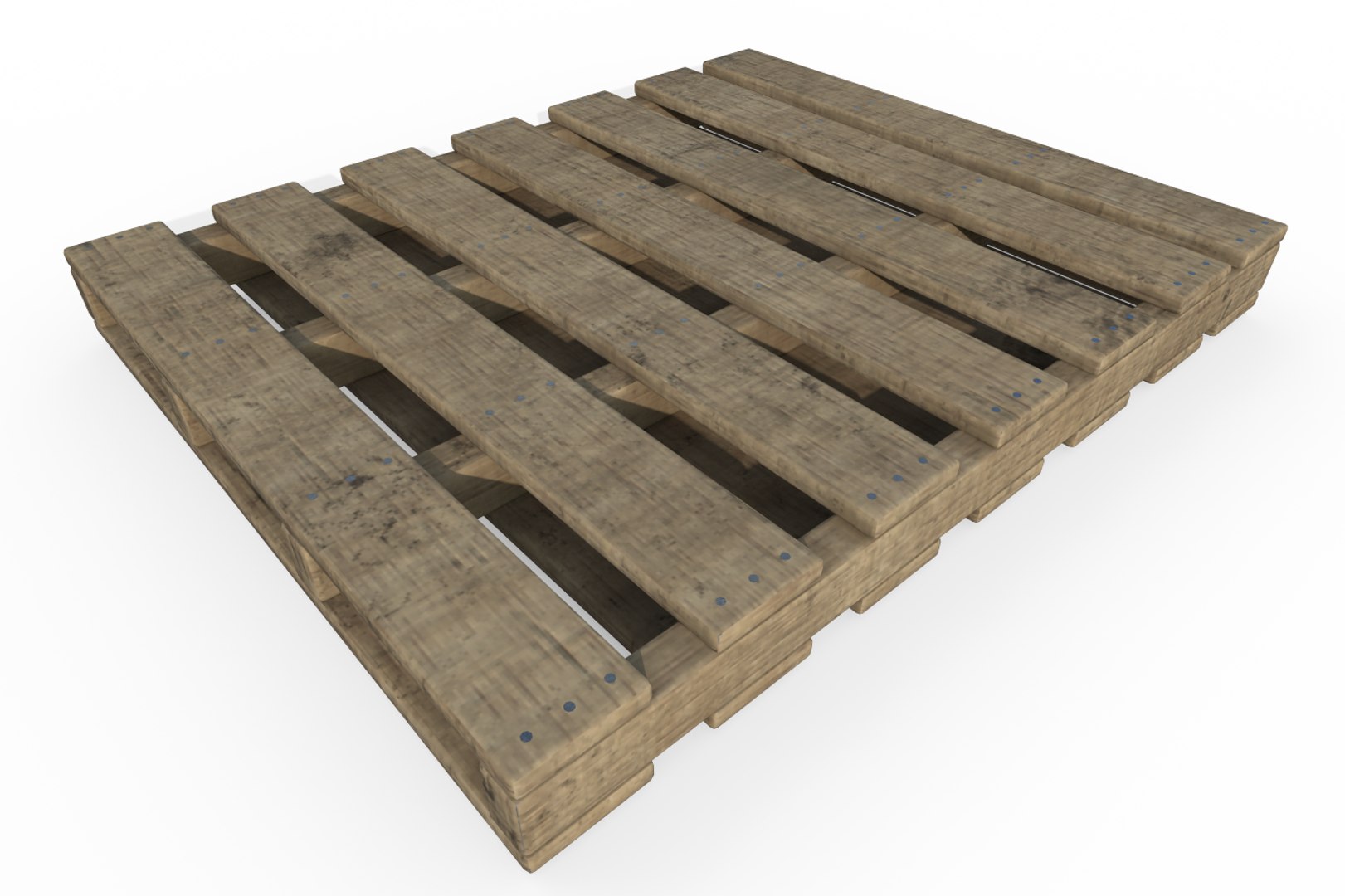 3D Wooden Pallet Model - TurboSquid 1394914