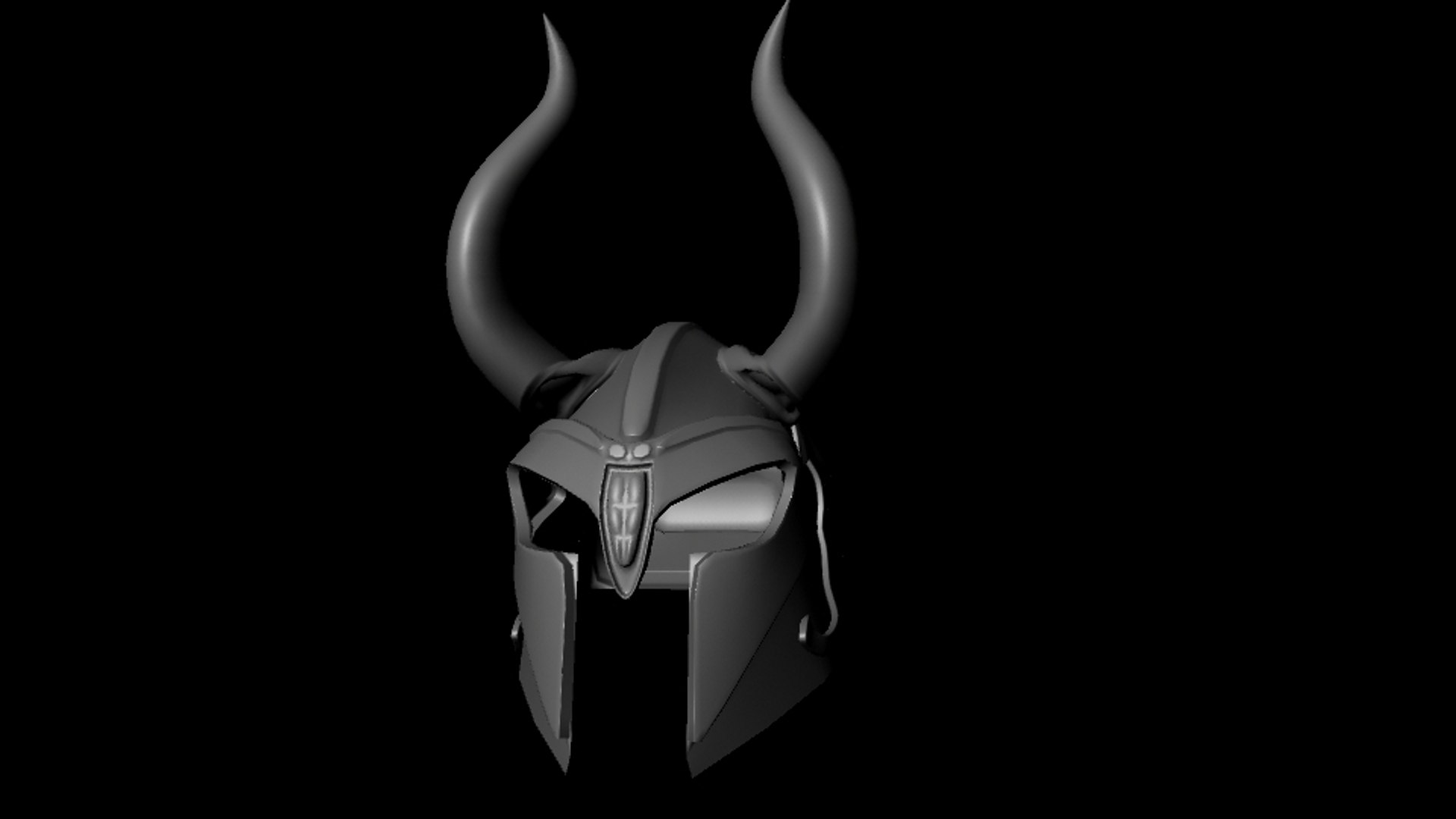 3d Model Iron Helm