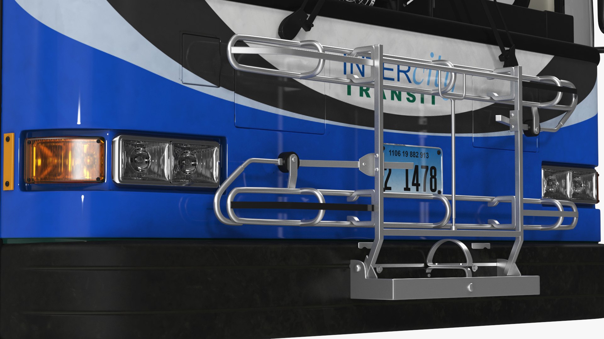 3d gillig advantage hybrid bus model