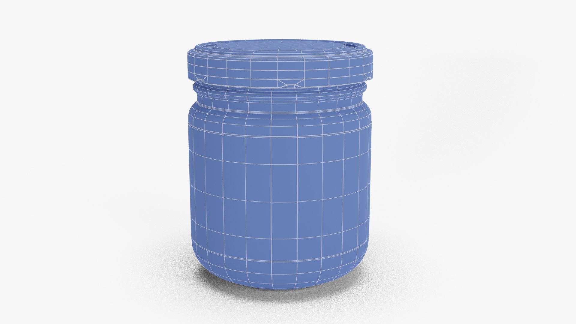Jam jar 3D model - TurboSquid 1643226