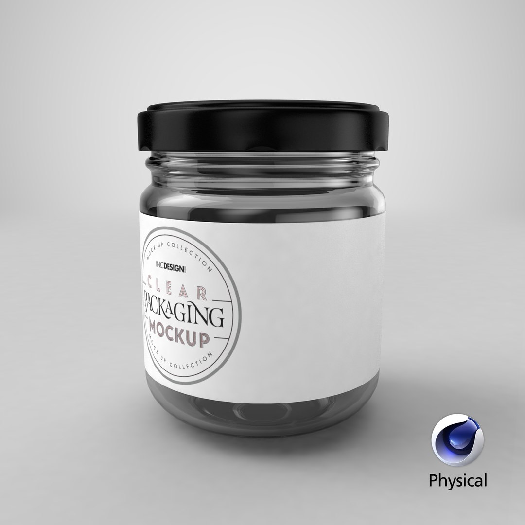 Jam jar 3D model - TurboSquid 1643226