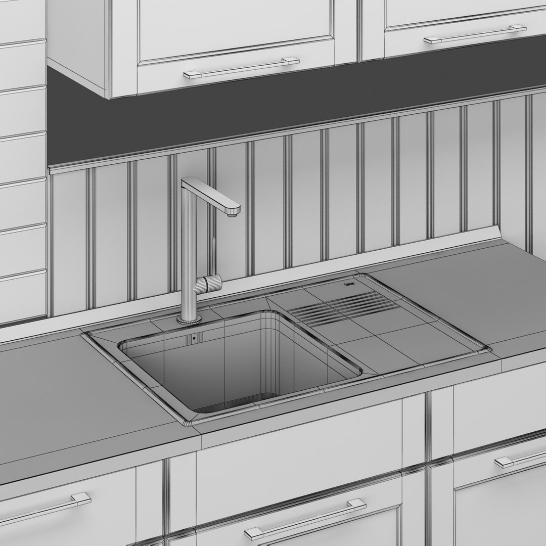 Kitchen Bristol Model - TurboSquid 1502897