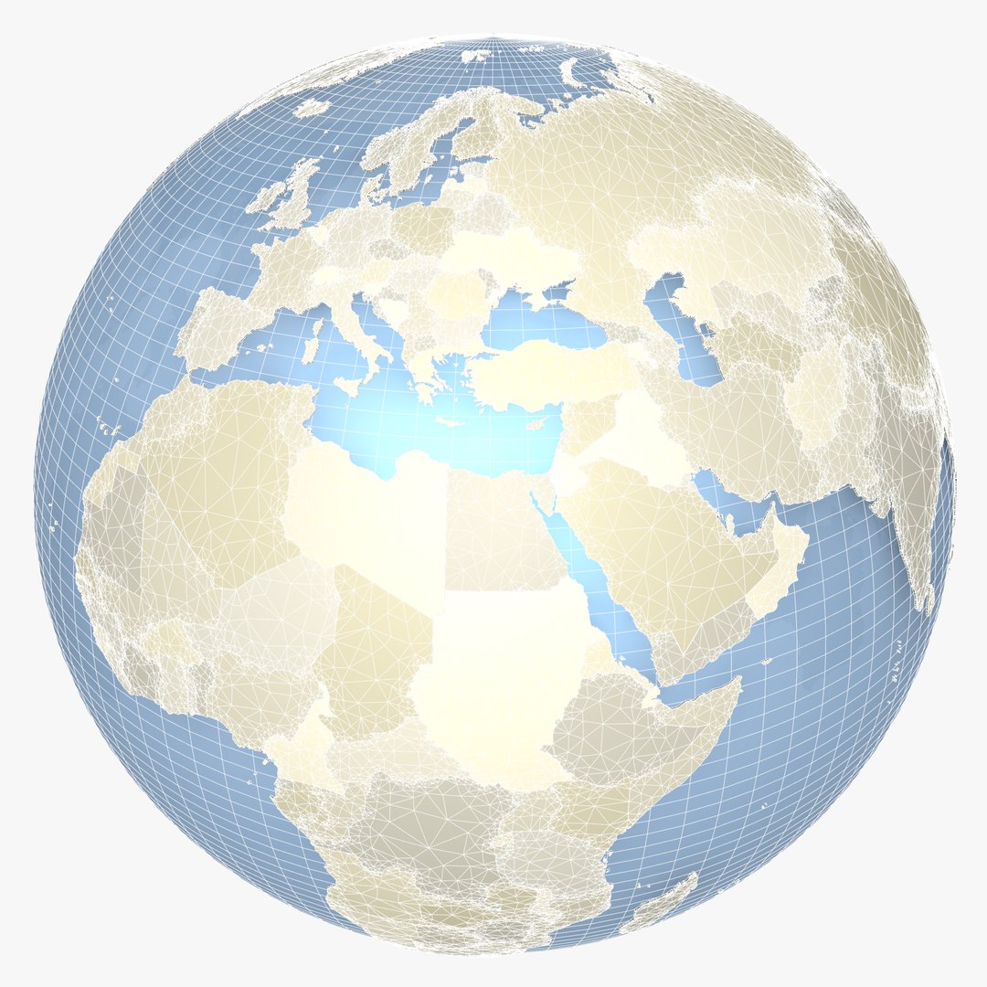 Planet Earth United States 3d Model