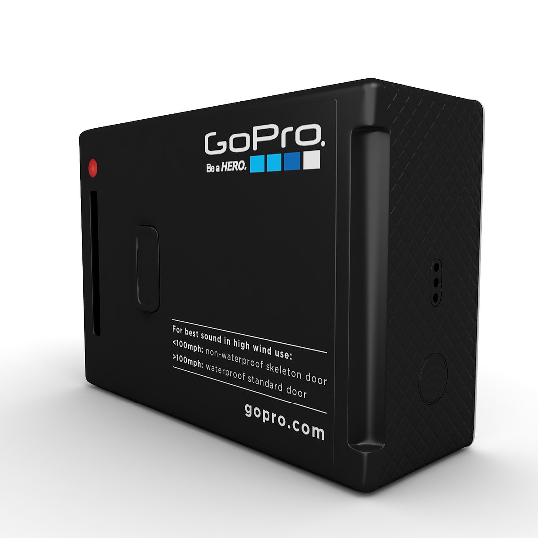Gopro Hero 3 Camera 3d Model