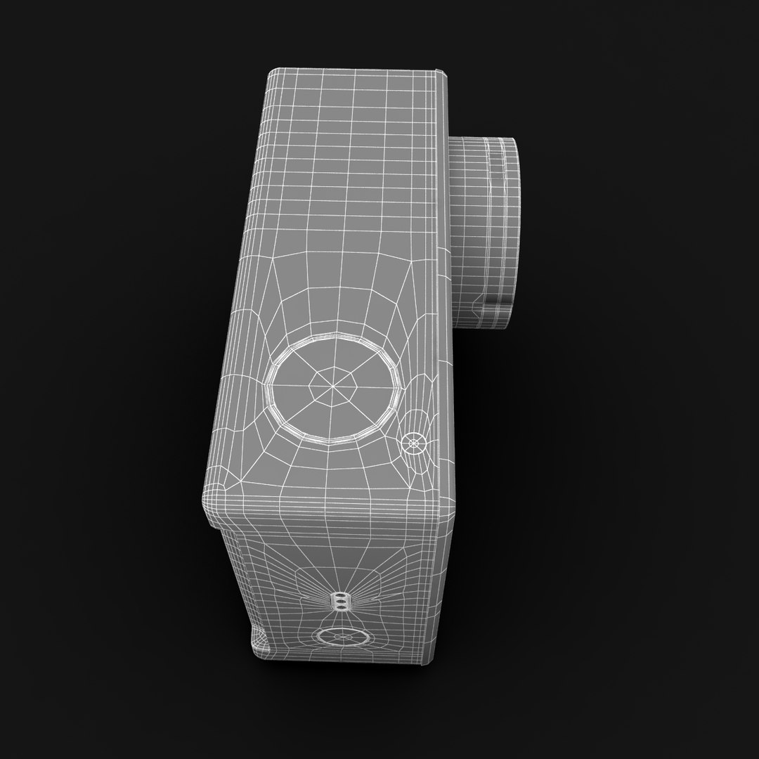 Gopro Hero 3 Camera 3d Model