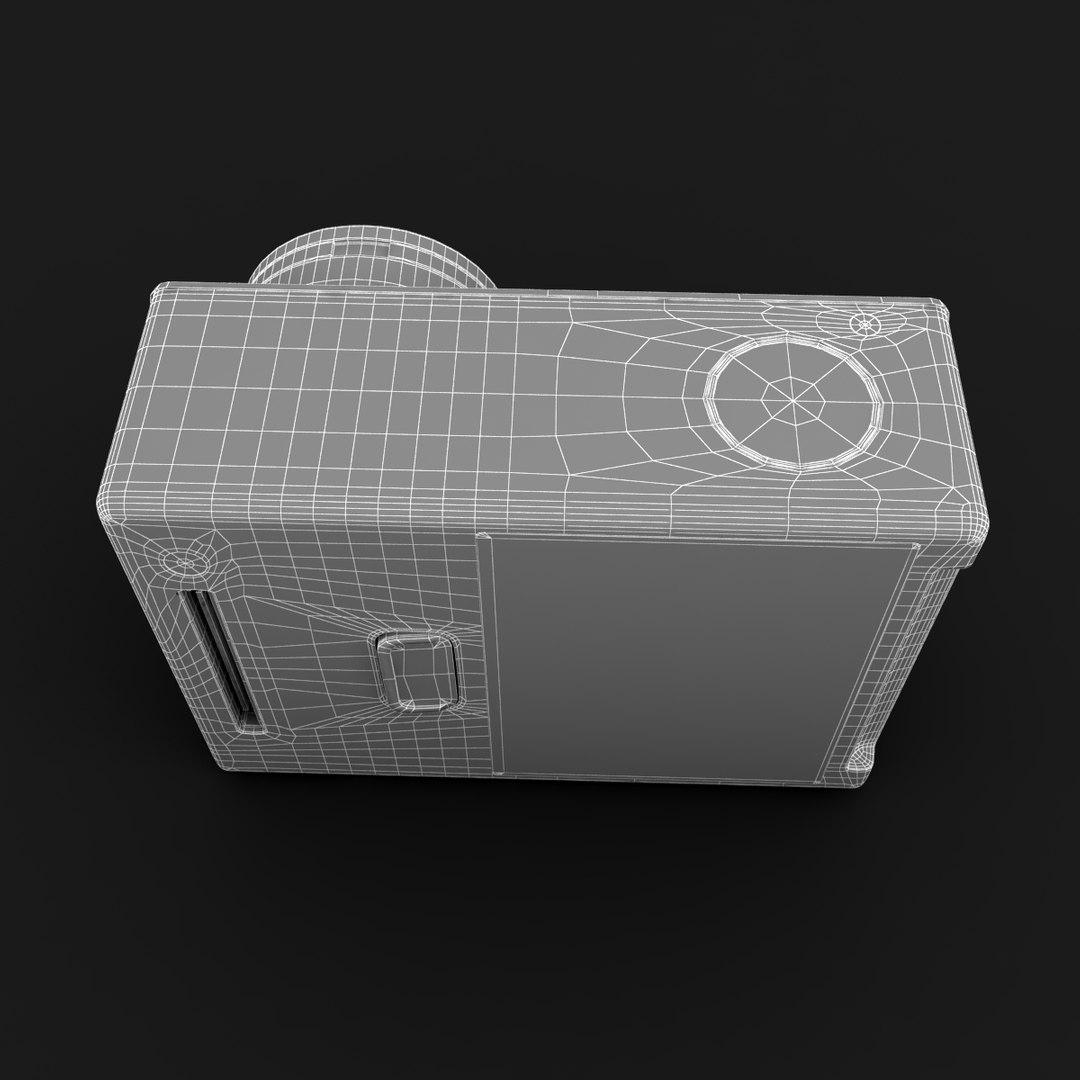 Gopro Hero 3 Camera 3d Model