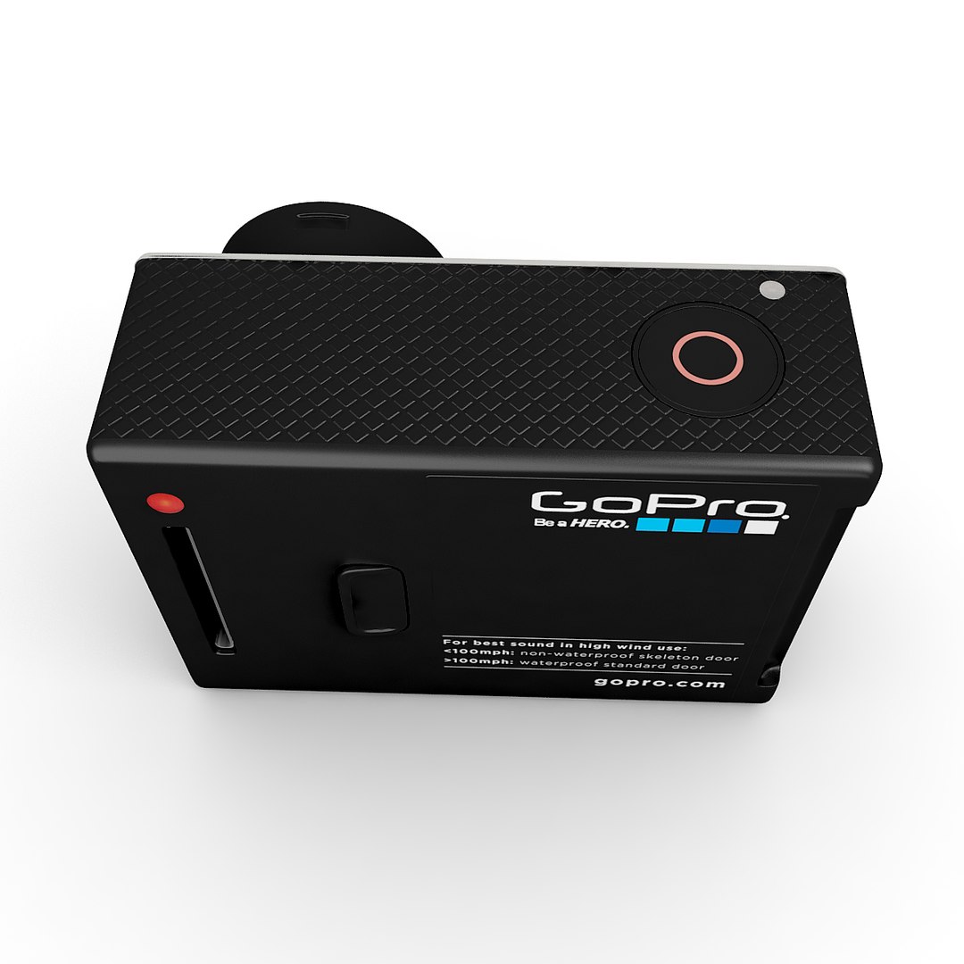 Gopro Hero 3 Camera 3d Model