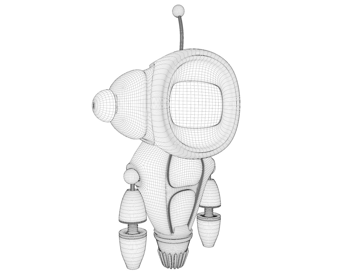 3D Robot Friendly - TurboSquid 1638090