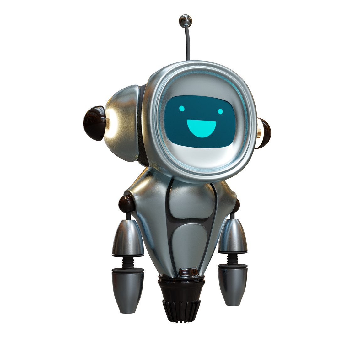 3D Robot Friendly - TurboSquid 1638090