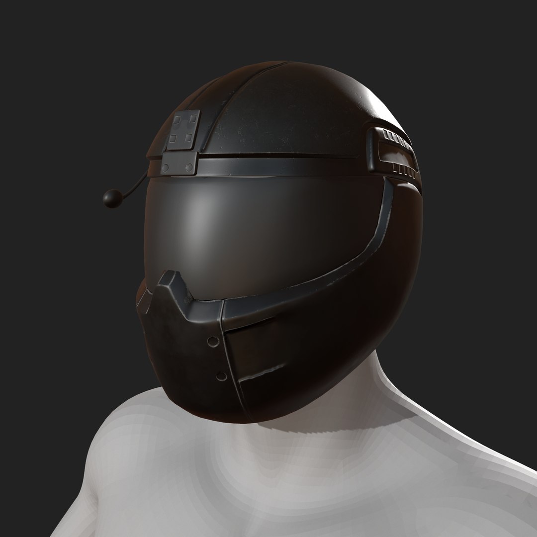 3D helmet sci fi - TurboSquid 1520005