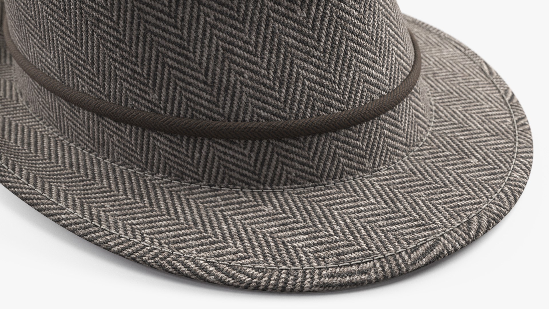 3D Fedora Hat 8K PBR Textures - TurboSquid 1893176